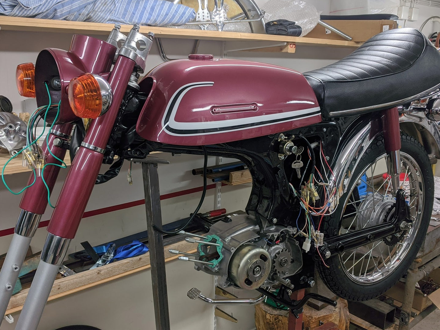 Projekt Suzuki K50 M -75 - Oldmanswamp Garage